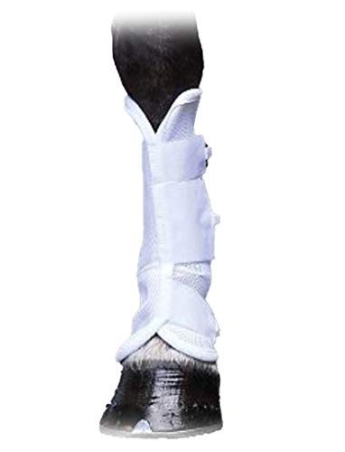 Shires Airflow Fly Boots (Pack of 4) White Pony
