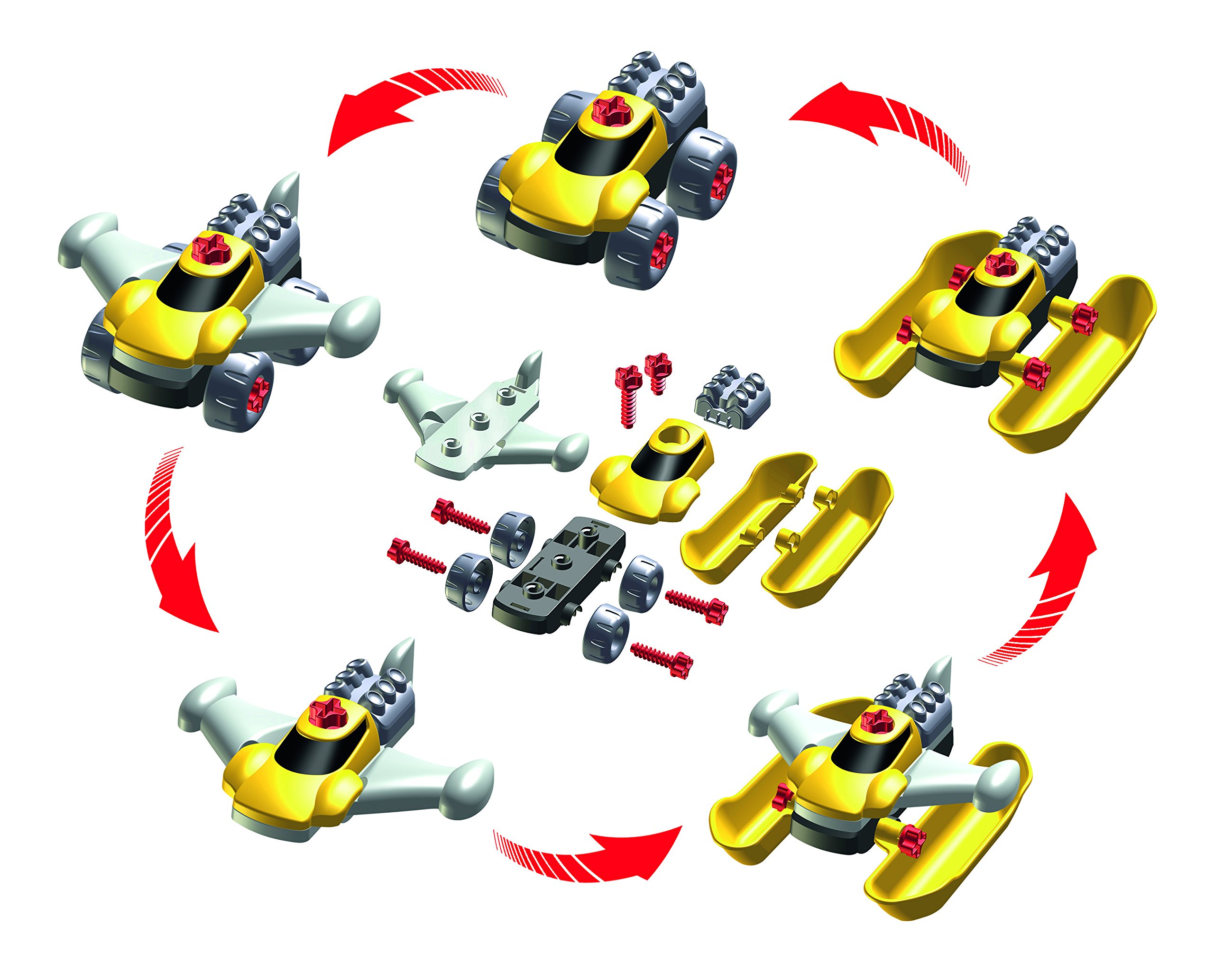 Klein Bosch Bosch Build-It 5 in 1 Vehicle Set