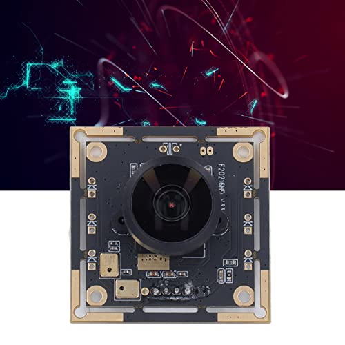 Camera Module, 180 Degree USB Camera Module 2MP Standard 1080P with Microphone for IPC