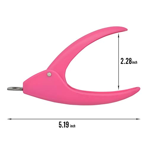 Dr.nail Acrylic Nail Clippers,Nail Clippers for Acrylic Nails,Adjustable Fake Nail Cutter Nail Tip Trimmer for Artificial Nail Art Manicure Tools Clip Tool