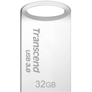 Transcend 32GB JetFlash 710 USB 3.1/3.0 Flash Drive (TS32GJF710S), Silver
