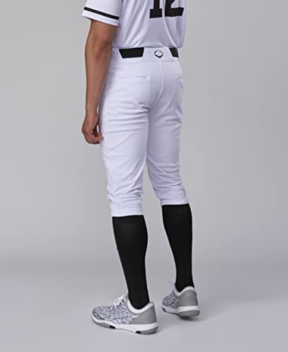EvoShield Mens Solid Knicker Pant, Team White, Large US