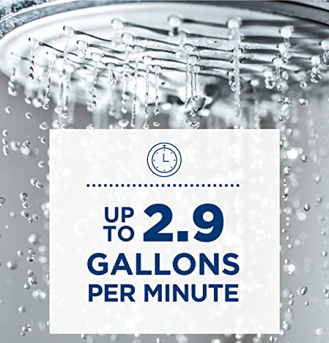GE APPLIANCES 14.6 kW 240v Tankless Water Heater | Electric Water Heater with Digital Temperature Control | 14600 Watts | 2.9 Gallons per Minute, Diamond Gray (GE15SNHPDG)