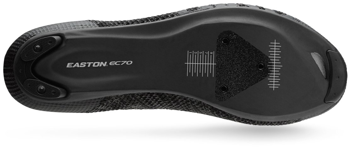 Giro Empire E70 Knit Mens Road Cycling Shoe − 48, Black/Charcoal Heather (2021)