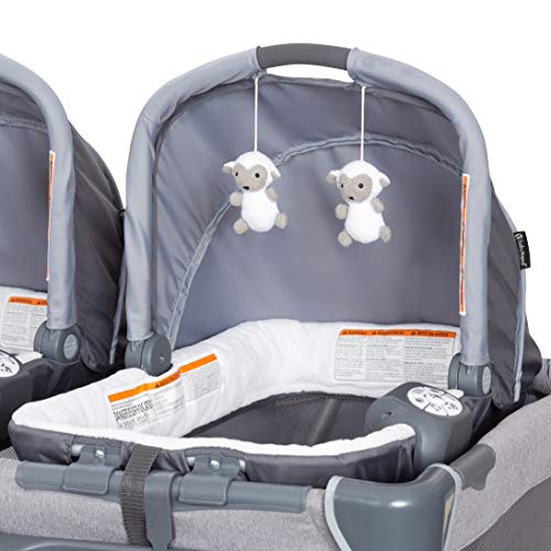 Baby Trend Retreat Twins Nursery Center, Shale