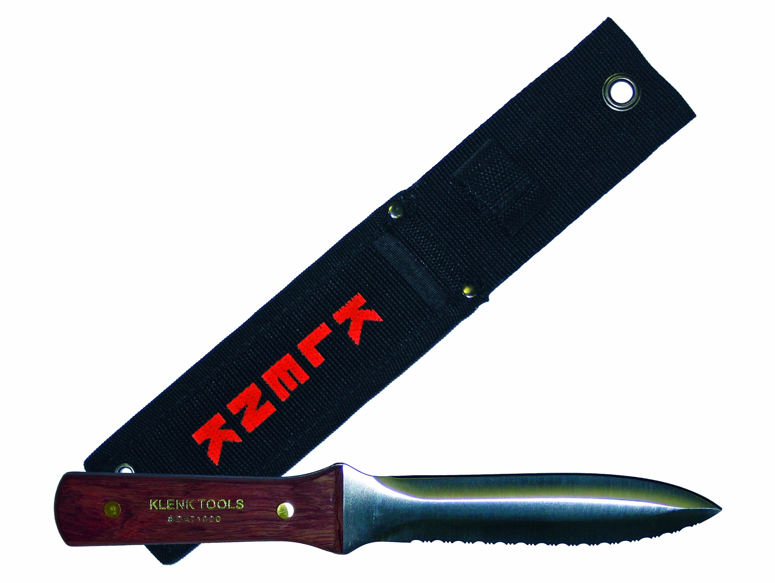 DA71000 KLENK TOOLS Dual Duct / Insulation Knife - Rosewood Handle
