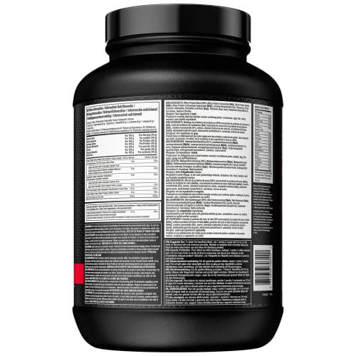 MuscleTech Whey Protein Powder | MuscleTech Nitro-Tech | Isolate & Peptides | Protein + Creatine for Muscle Gain | Muscle Builder for Men & Women | Sports Nutrition | Vanilla, 4 lb (40 Servings)