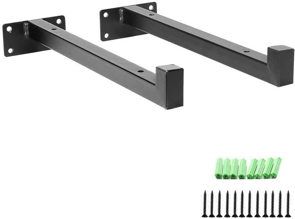 BITNAT Shelf Brackets Wall Shelves 2 Pieces Shelf Bracket Shelf Support Heavy Duty Bracket Shelf Console Retro Shelf Bracket Industrial Decoration (25Cm)