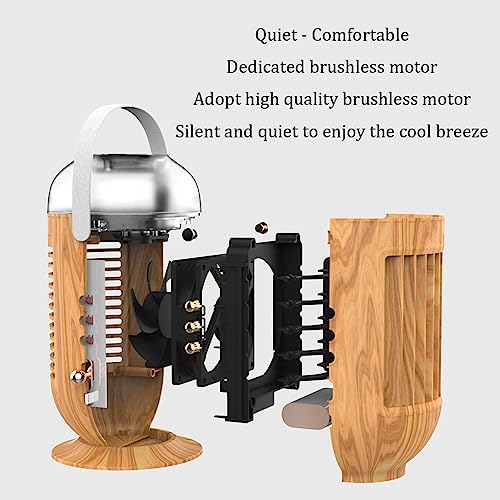 KALWEL,Portable Air Conditioners,Fans That Blow Cold Air,Mini Air Conditioner,Air Conditioner Portable for Room-3 Adjustable Speeds,USB,Support Remote Control,400ml,12V-for Bedroom,Office,RV,Camping