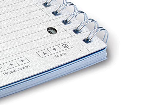 Livescribe 8.5 x 11 3-Subject Notebook #1, Blue