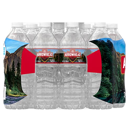 Arrowhead Brand 100% Mountain Spring Water, 16.9 Fl Oz (pack of 24)