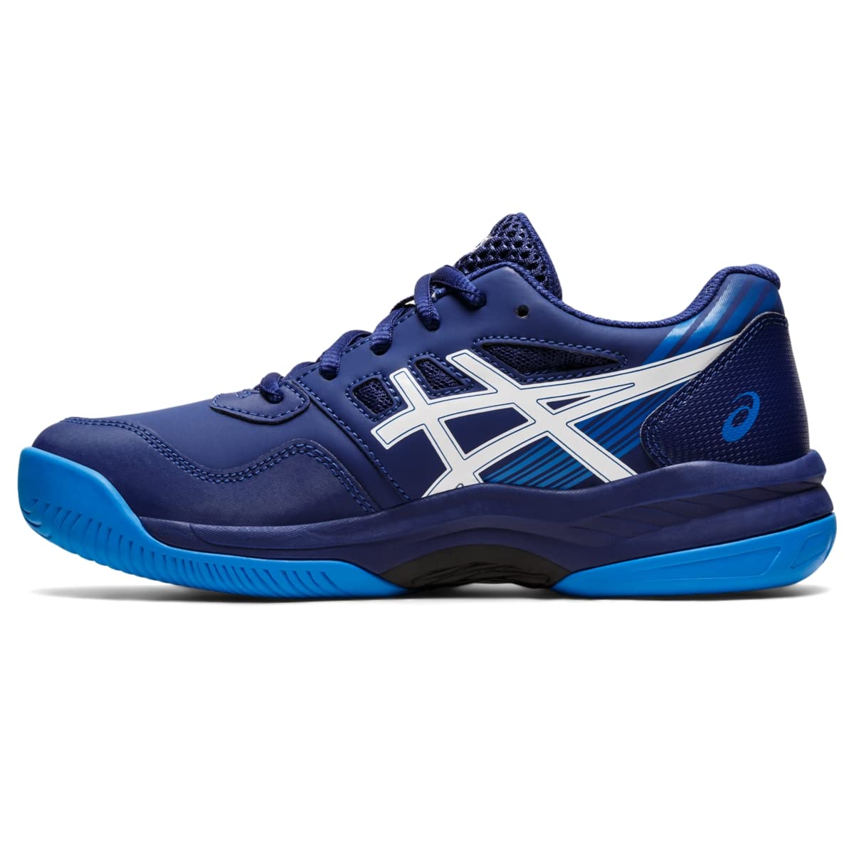 ASICS Boy's Gel-Game 8 GS (Little Kid/Big Kid) French Blue/Pure Silver 3 Little Kid M
