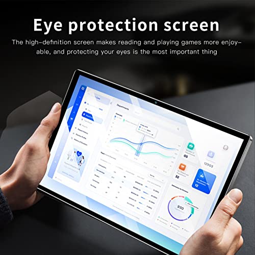 Black Tablet 10.1 Inch Tablet 1080x1960 HD Resolution 100240V 6GB 128GB for Work (US Plug)