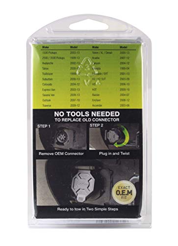 Hopkins Towing Solutions 40930 Endurance GM Twist Mount 7 Blade Connector
