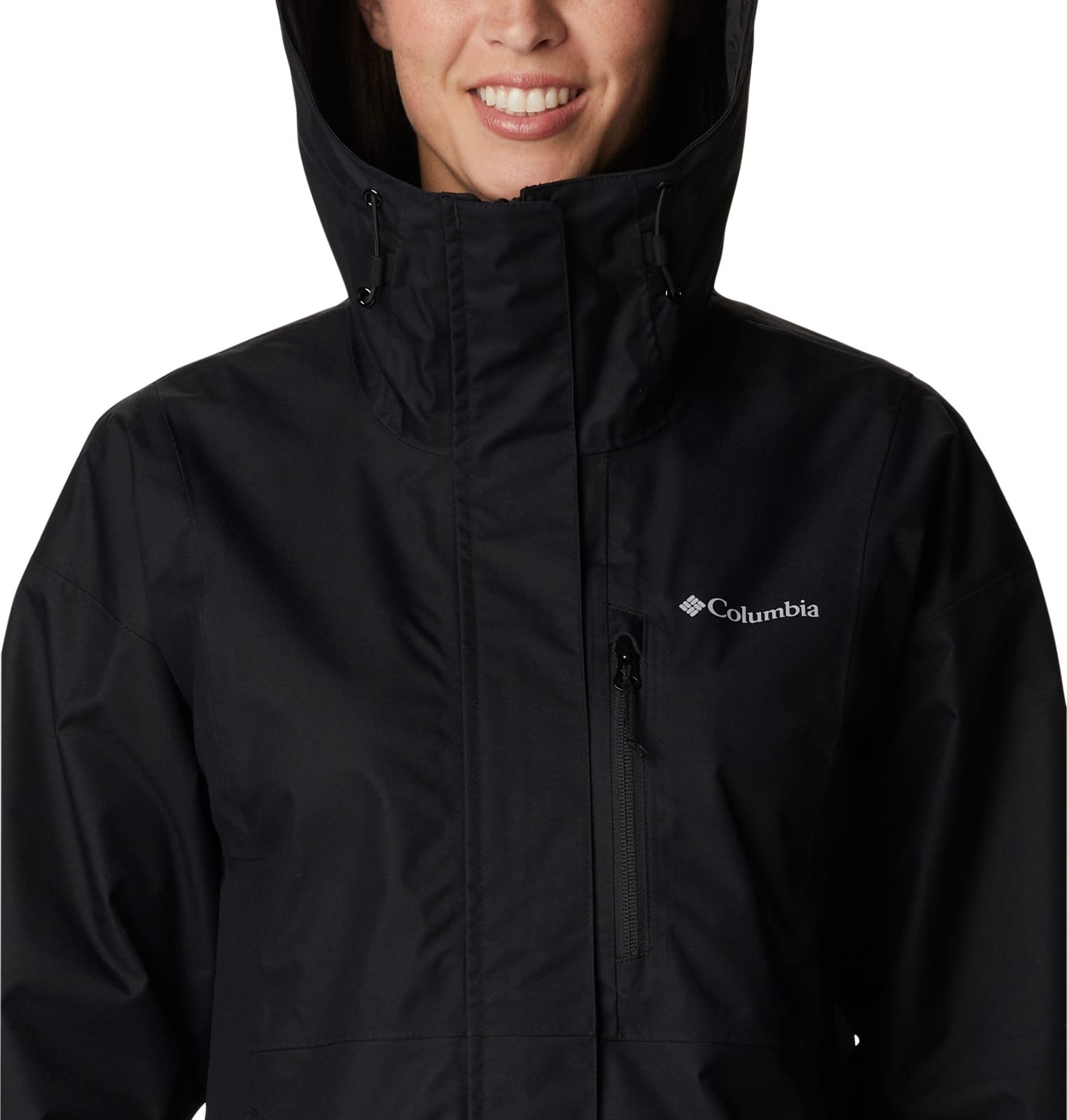 Columbia Women's Hikebound Jacket, Black, X-Large