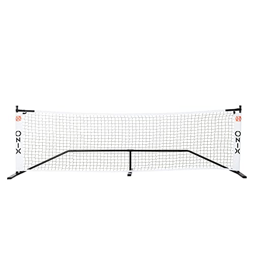 Onix Pickleball 2-in-1 Regulation-Size Portable Net and Practice Net Set Includes Carrying Case with Wheels