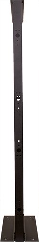 Vertical Cable 2 Post Open Network Rack - 45U - Black