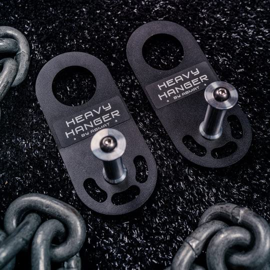 Heavy Hangers for Resistance Band Exercises While Power Lifting for a Full Body Workout. Heavy Duty, Easy to use, Portable, Exercise Band Attachment..