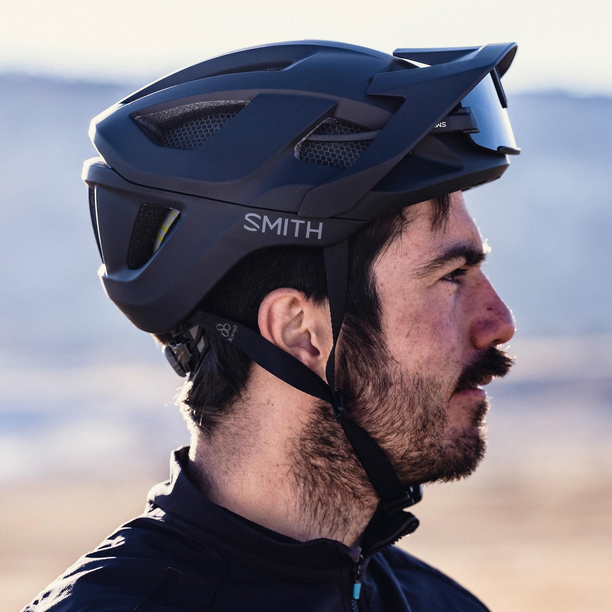 SMITH Session MTB Cycling Helmet – Adult Mountain Bike Helmet with MIPS Technology + Koroyd Coverage – Lightweight Protection for Men & Women – Adjustable Visor – Matte Black, Medium