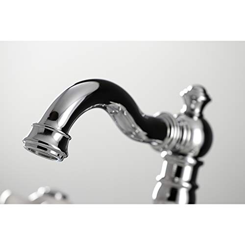 Fauceture FSC1971PX American Classic Widespread Bathroom Faucet with Pop-Up Drain, Polished Chrome