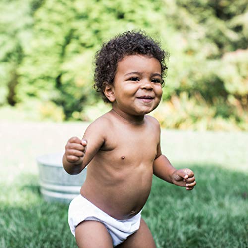 i Play. Baby Toddler Ultimate Reusable Snap Swim Diaper, New White, 2T-3T