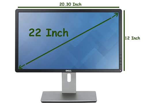 Dell P2214HB Full HD 22 inch LED Backlit Monitor, VGA, Display Port, DVI, 16.7 Million Colors, 178 Degree Viewing Angle, Upto 76/60 Hz Horizontal and Vertical Refresh Rate (Renewed)