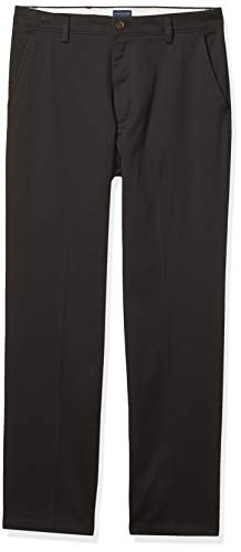 Dockers Men's Classic Fit Easy Khaki Pants (Standard and Big & Tall), Black, 34W x 32L