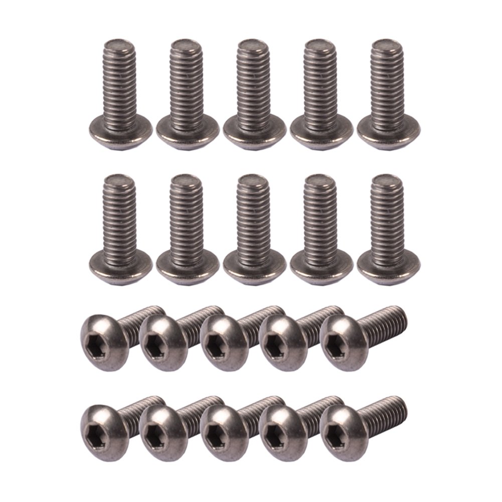 iFlight M3 Titanium Hex Allen Socket Button Head Screws Lot of 20pcs (M3 x 8mm)
