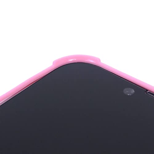 DMaos iPhone 13 Mini Case for Women, 3D Pop Bubble Heart Kawaii Gel Cover, Cute Girly for iPhone13 Mini 5.4 inch - Baby Pink
