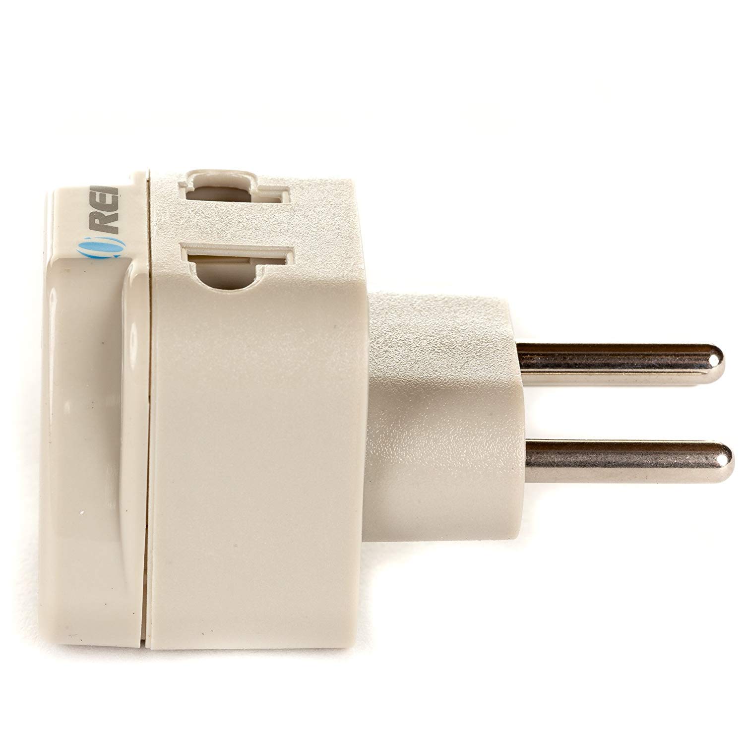 OREI US to Switzerland Plug Adapter -Switzerland Travel Adapter - Type J - Universal 2 in 1 - CE Certified - RoHS Compliant - Beige (DB-11A)