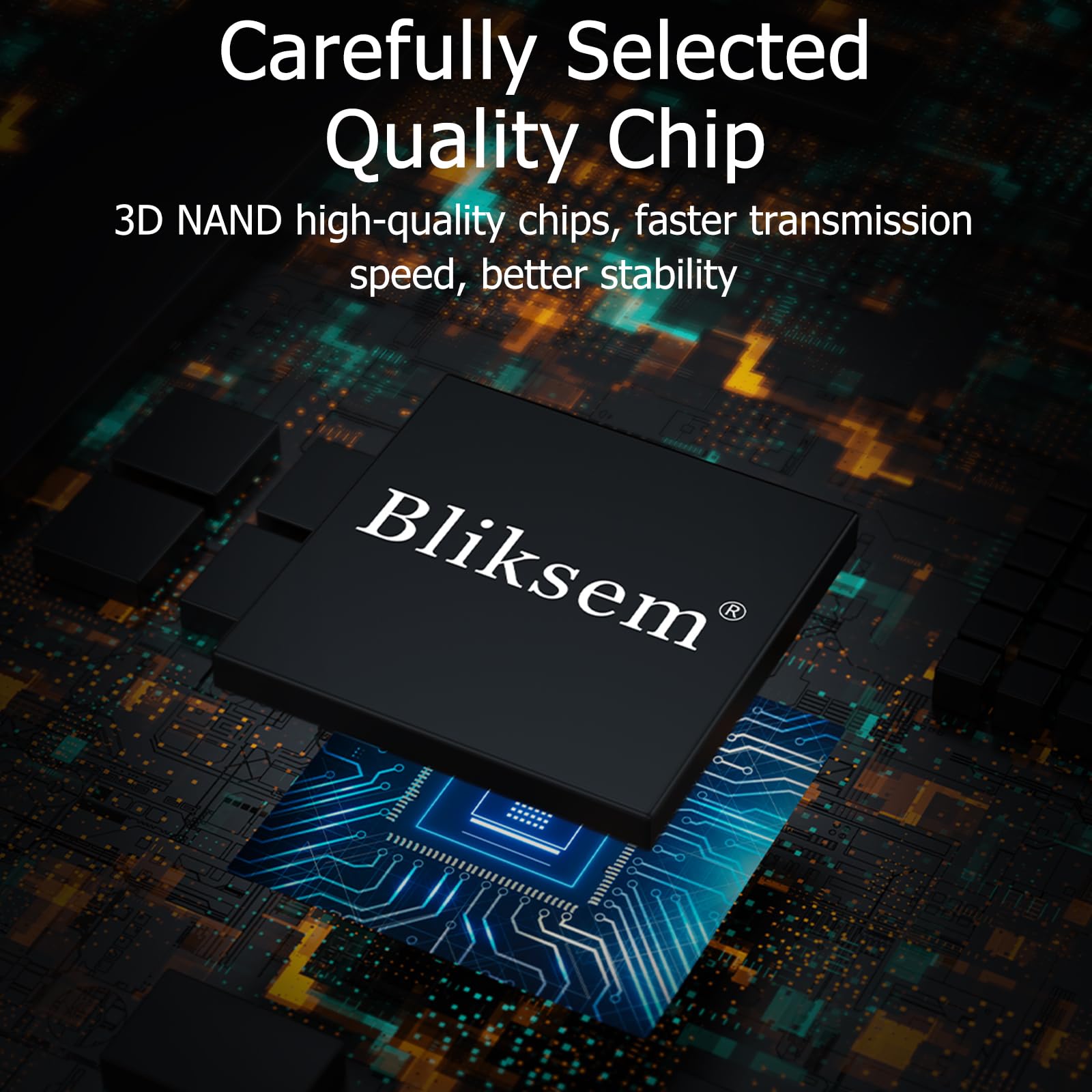 Bliksem SSD 1TB with Sata Cable H650 SATA III 6Gb/s 2.5″7mm 3D NAND Internal Hard Drive Up to 500Mb/s Solid State Drive for Laptop and PC (Black 1tb)