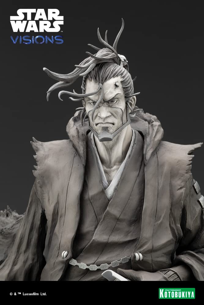 Kotobukiya Star Wars: Visions: The Ronin ARTFX Statue, Multicolor, 12 inches
