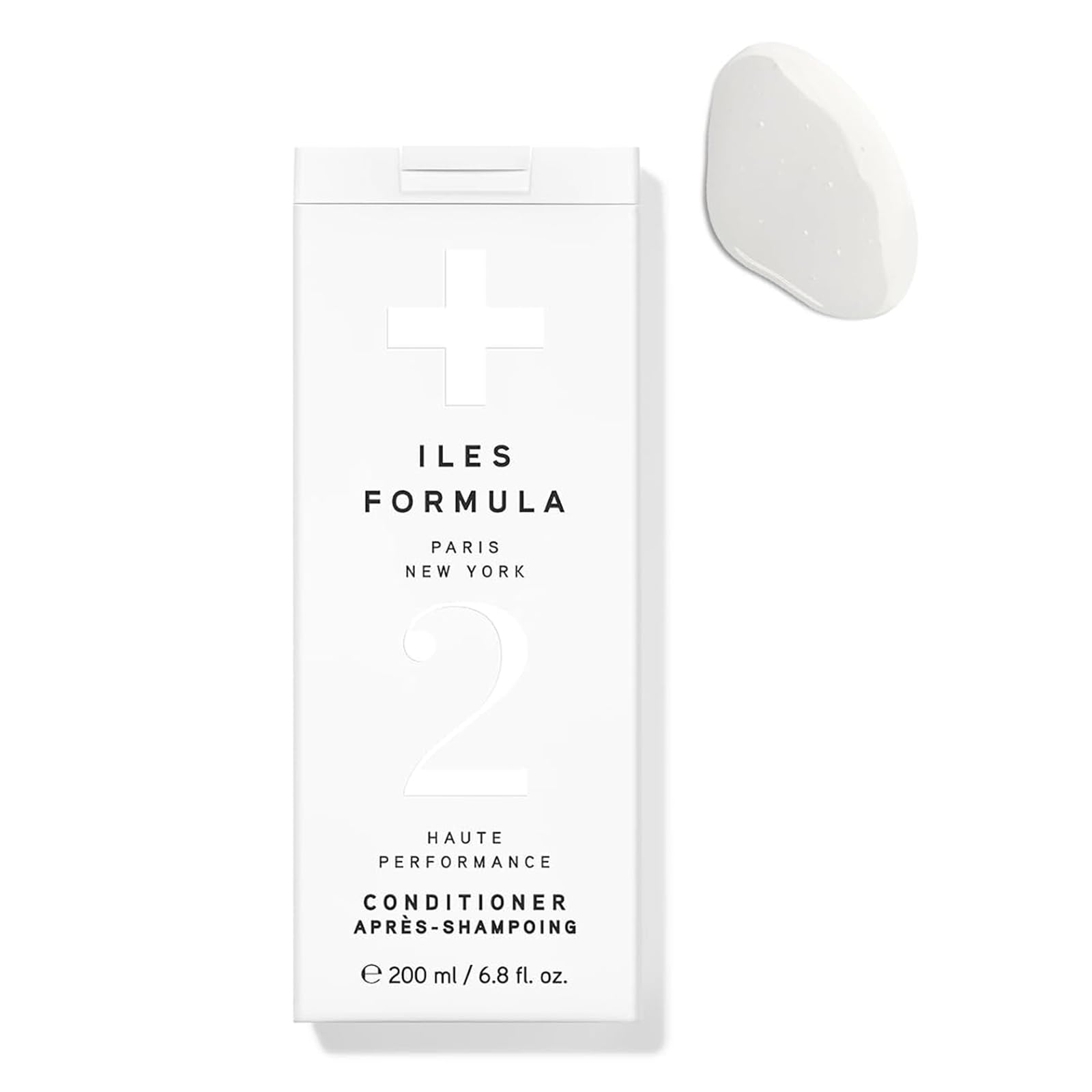 ILES FORMULA Haute Performance Hair Conditioner - Prevents Breakage + Split Ends & Transforms Damaged Hair - NO Residue, NO Bond Building, NO Peptides, For All Ages & Hair Types, 6.8 Fl Oz (200 ML)