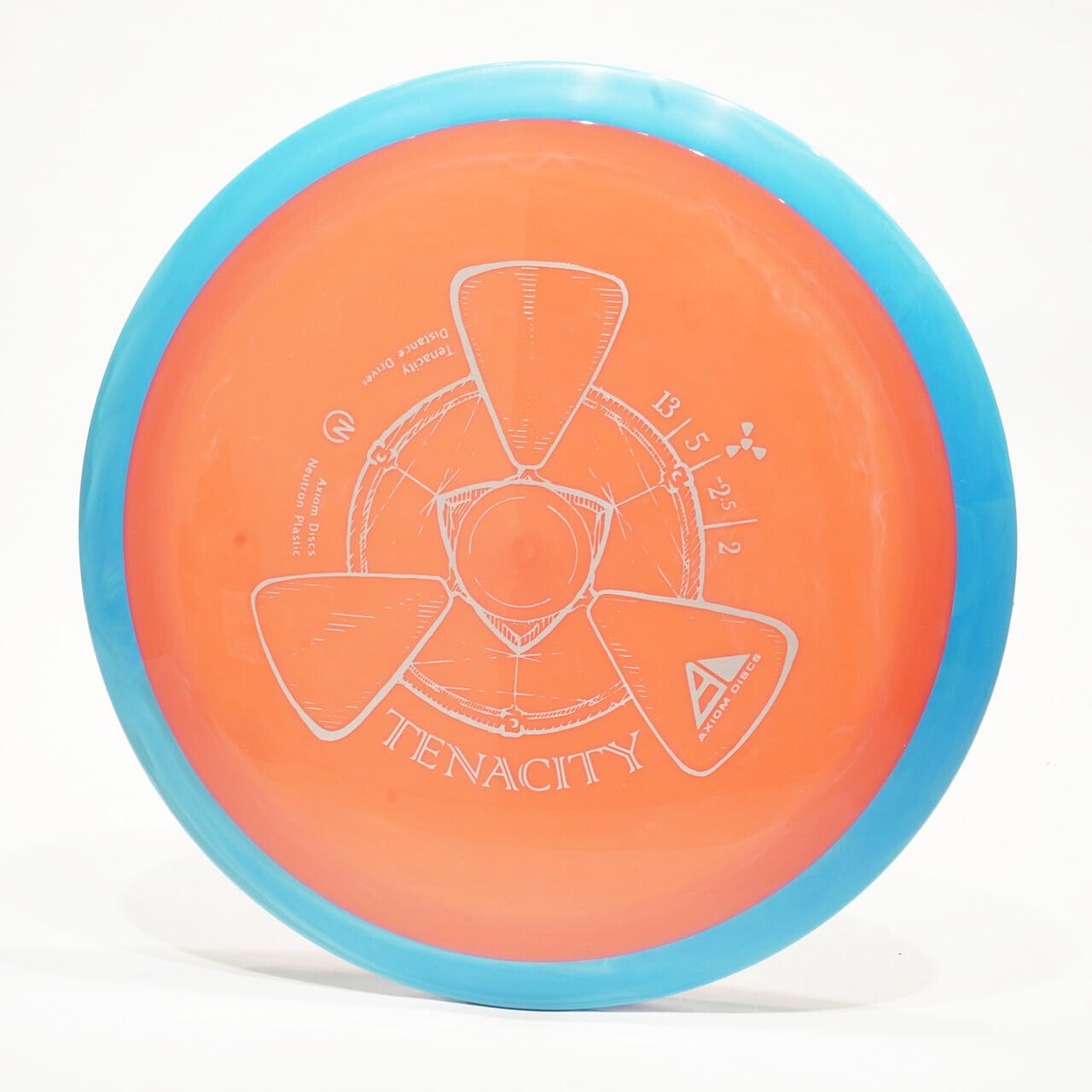 Axiom Neutron Tenacity Disc Golf Distance Driver, Pick Your Disc 175g Yellow w/Red Rim