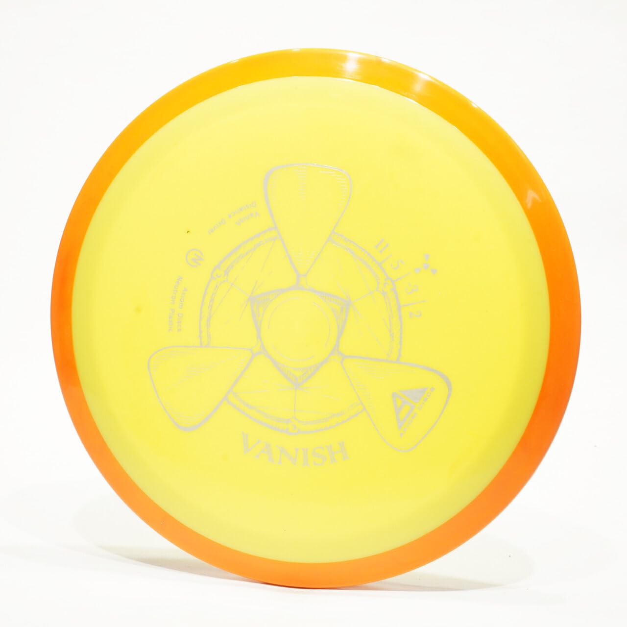 Axiom Neutron Vanish Disc Golf Distance Driver, Pick Your Disc 162g Yellow with Light Green Rim