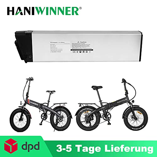 F-wheel Electric Bike Battery,Ebike Battery 48V,10Ah 480Wh Li-ion Ebike Conversion Kit with Battery, Electric Bike Motor Kit with Battery for Max 350W (Silver)