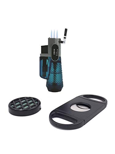 F.e.s.s. FESS Golf Gift Set Mini Golf Bag Humidor with Humidifier and Cutter