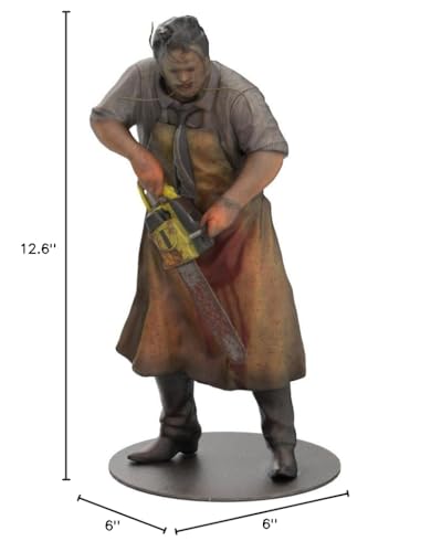 Kotobukiya The Texas Chainsaw Massacre: Leatherface (1974 Slaughterhouse Version) ArtFX Statue, Multicolor, 6 inches