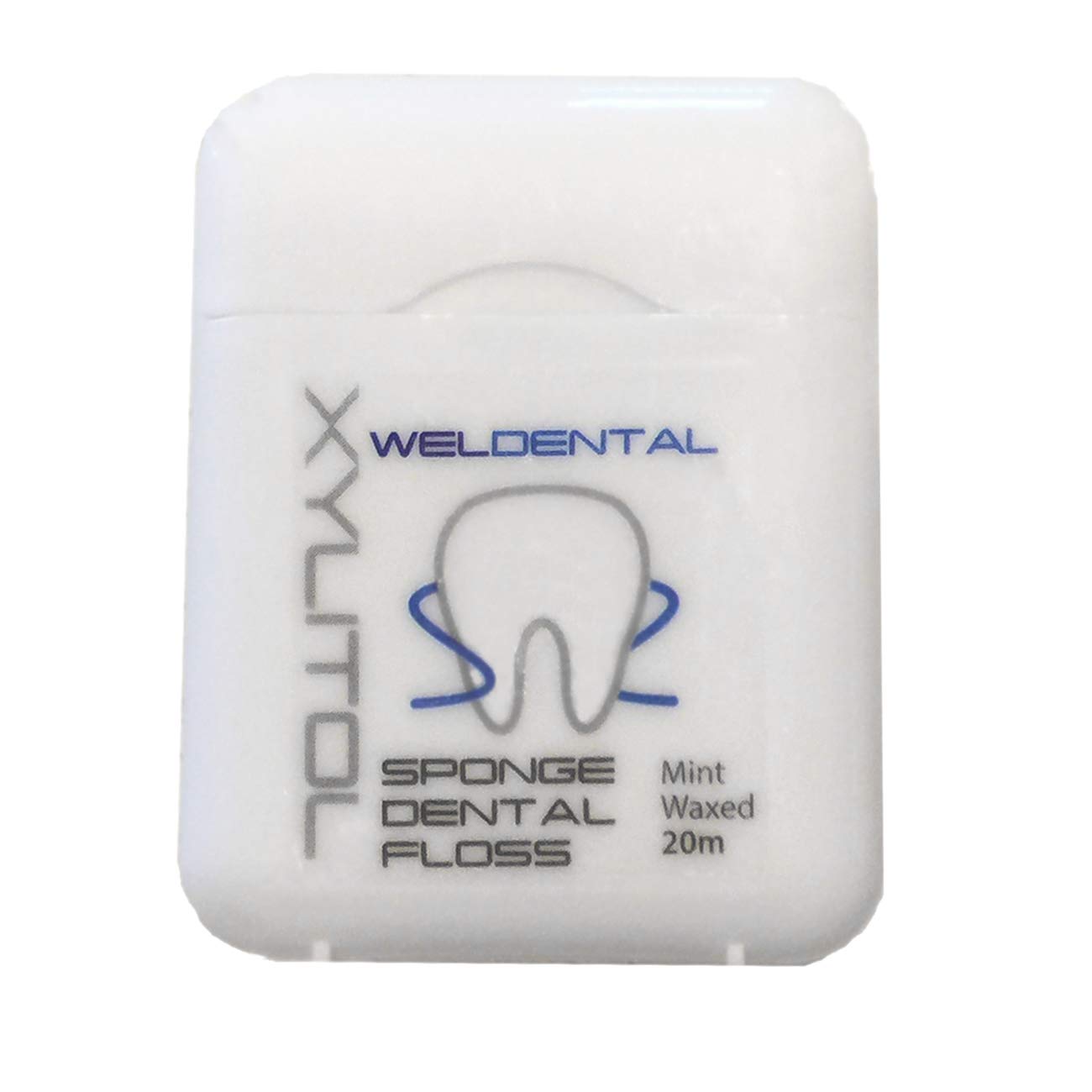 WELdental Sofresh Flossing Toothbrush - Adult Size, You Choose Color and Quantity (2, Seafoam) Bundle Xylitol Dental Floss