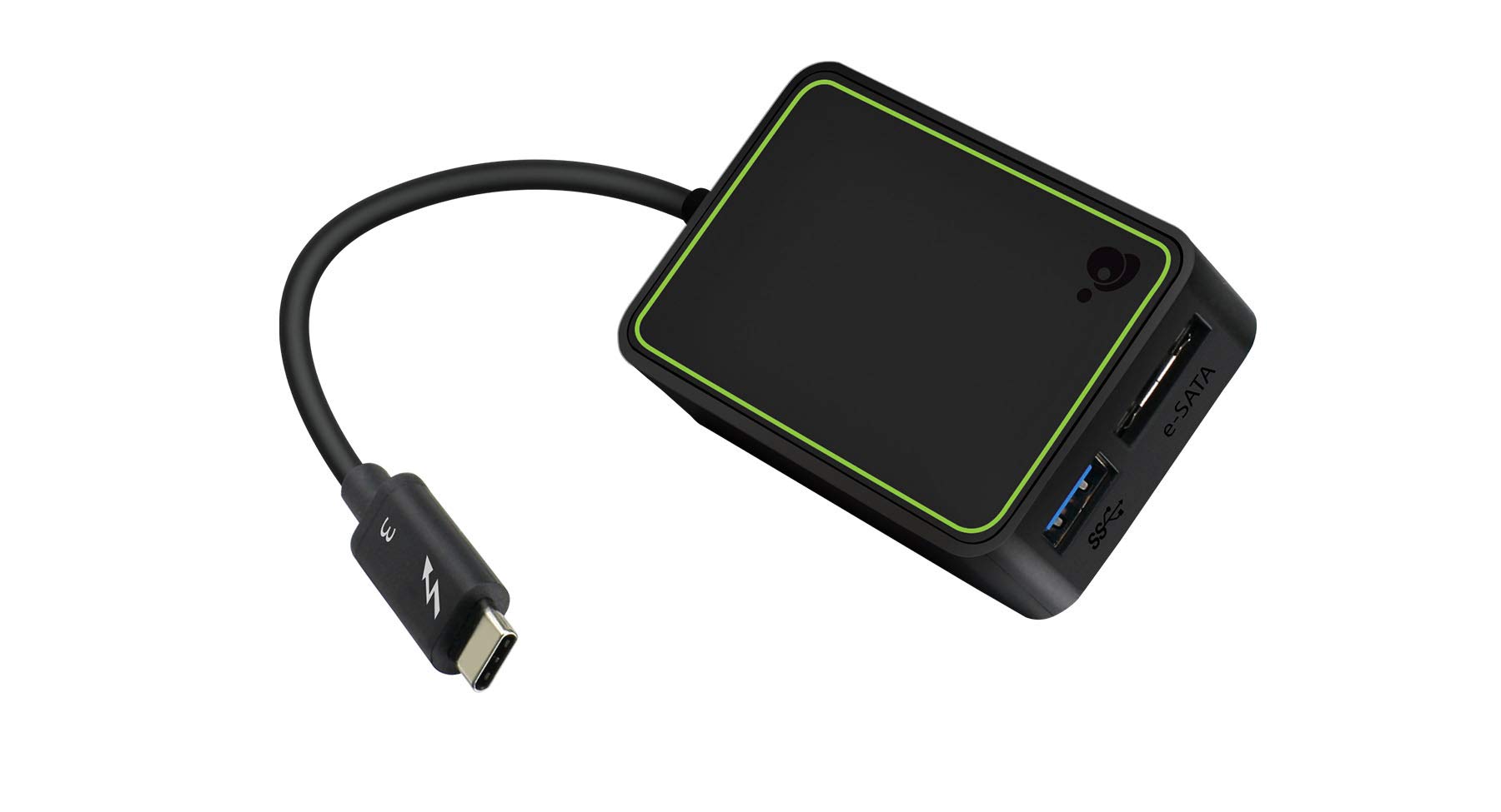 IOGEAR Thunderbolt 3 to eSATA and USB Adapter - 6 Gbps eSATA External Storage - USB-A 3.1 Second Port - Up to 40Gbps Data Rate - Plug-n-Play - Compatible w/eSATA III, II & I – Mac/Win - GTC3DEU