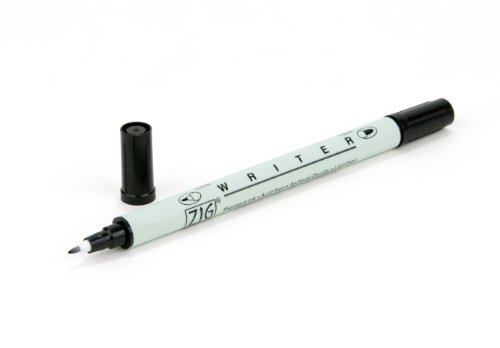 EK Tools Zig Dual TIP BLK Writing Pen 55-30067,black