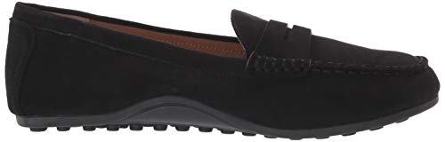 Amazon Essentials Women's Moc Driving Style Loafer, Black, 10