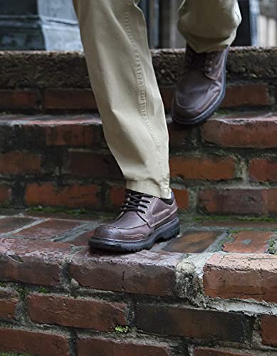 Dockers Men's Overton Oxford, Red Brown, 12 M US