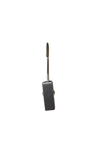 NAHANCO 610ECS12 Swivel Boot Clip Hanger, Brushed Chrome, Metal Clip, 4.5β (Pack of 12)