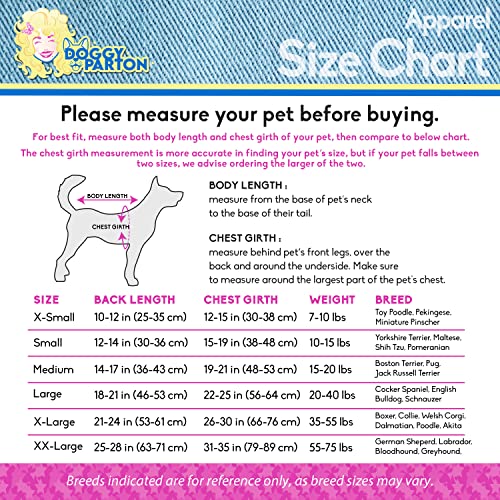 Doggy Parton Pink Cowgirl Collared Dress - S