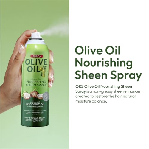 ORS Olive Oil Nourishing Sheen Spray infused with Coconut Oil 11.7 oz
