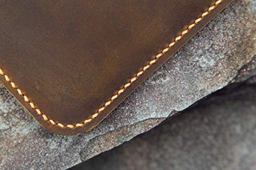 Handmade leather new macbook pro sleeve case for 13 14 15 16 inch macbook/vintage distressed leather macbook air 13 11 sleeve case MACX05S