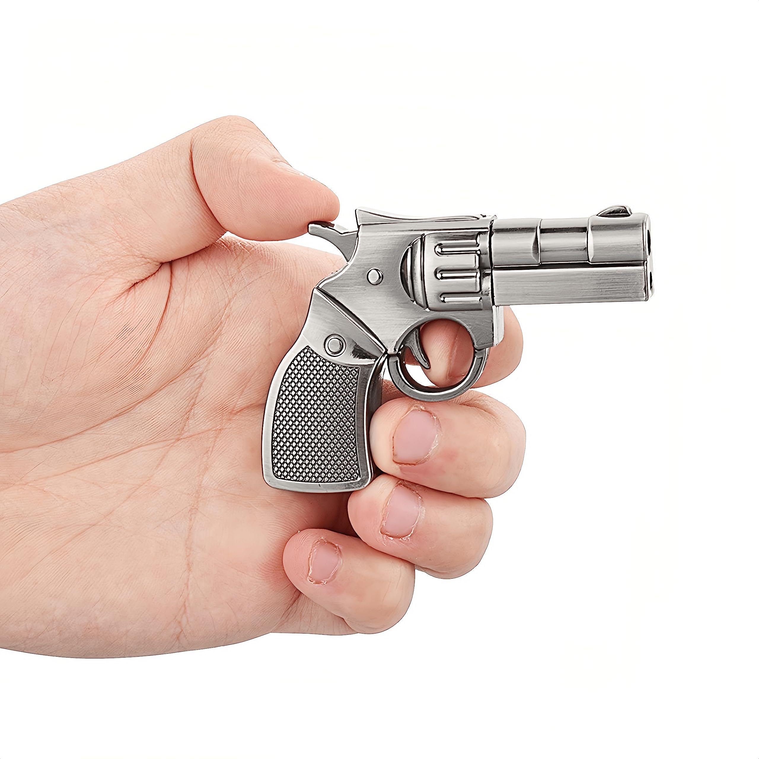 WooTeck 128GB Metal Revolver Gun USB 3.0 Flash Drive Livid
