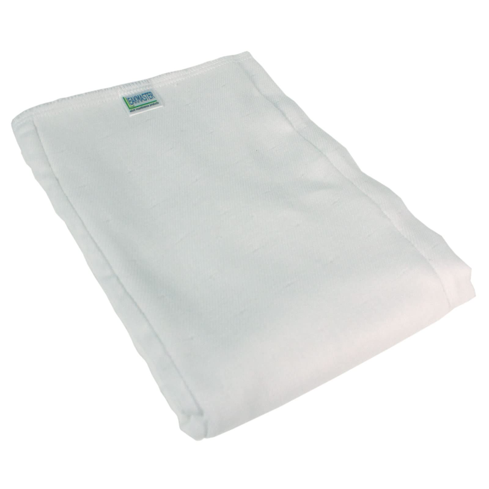 LeakMaster Adult Prefold Cloth Diapers Gauze Weave - 100% Cotton Adult Reusable Diapers - Soft & Durable - Sewn in The USA - Night Weight - Size Large
