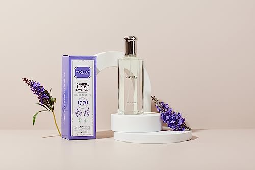 Yardley English Lavender of London for Women Eau De Toilette Spray, 4.2 Ounce